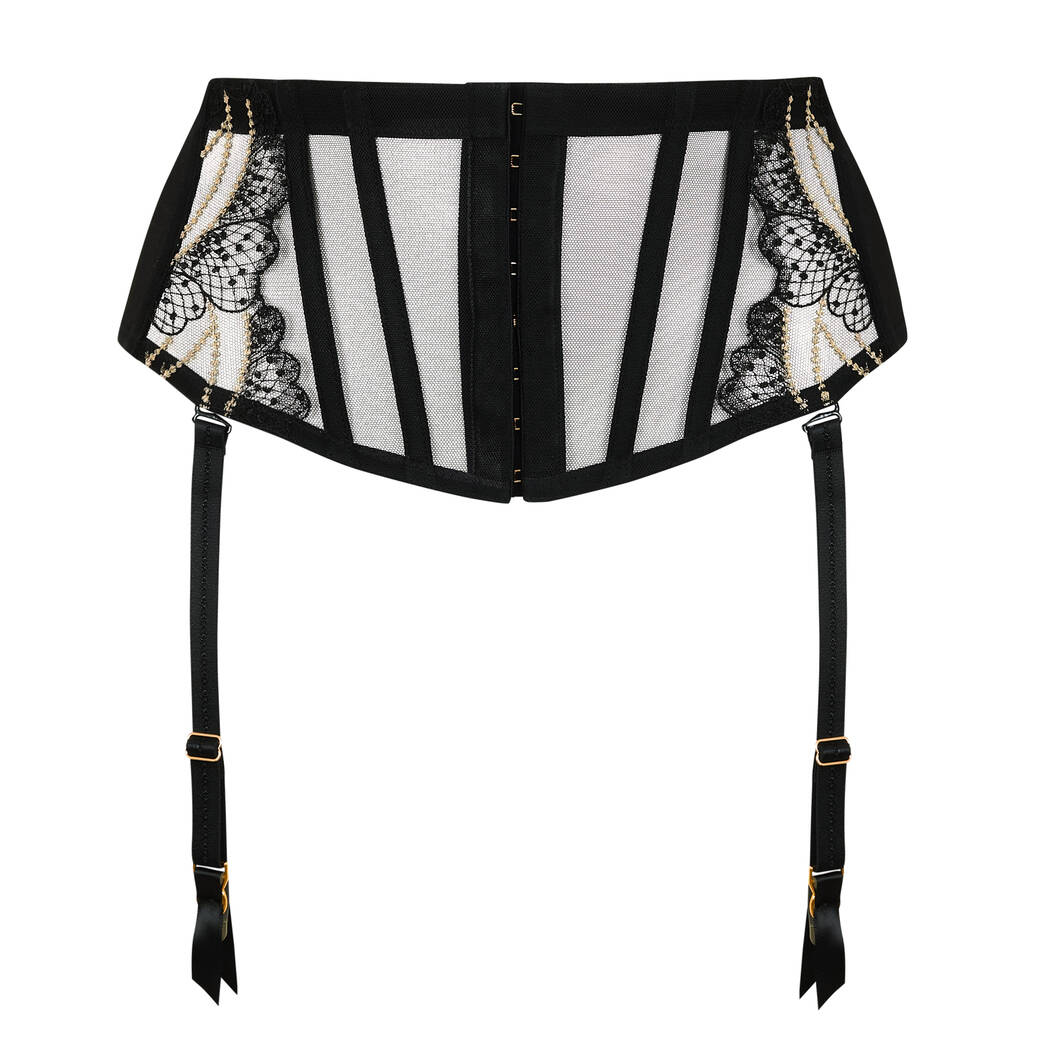 Gossard 3 pieces lingerie set VIP Étoile Black