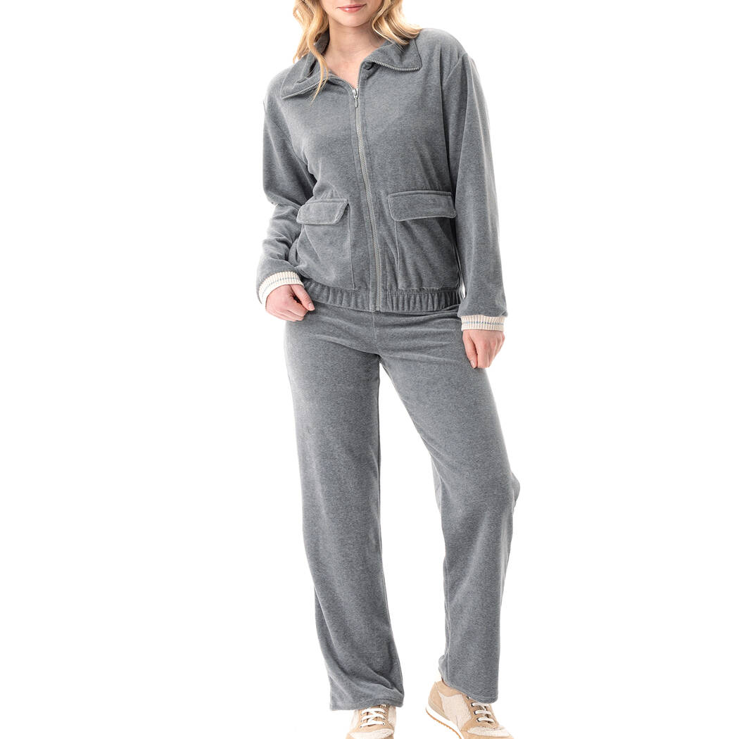 Velvet jacket loungewear set Le Chat Country