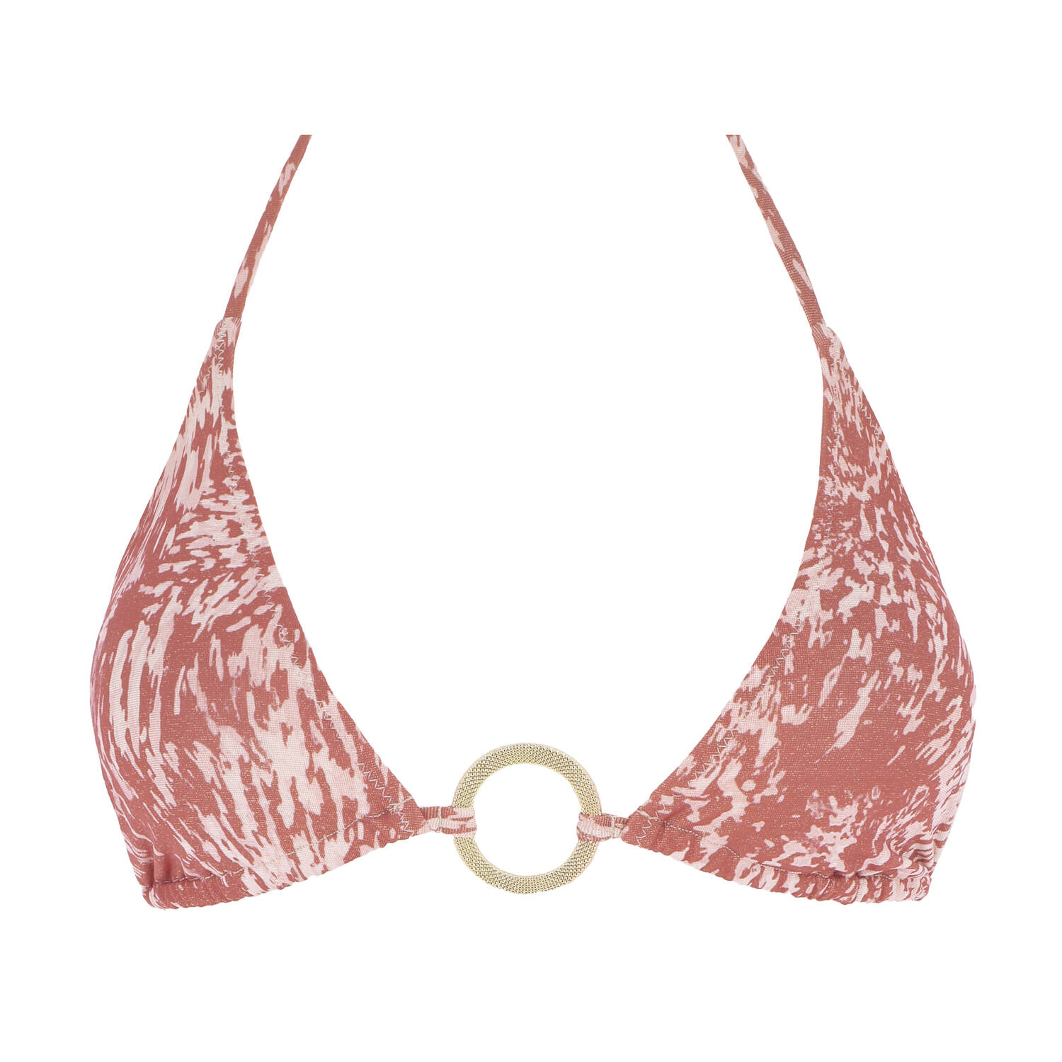 Triangle bikini top Ring Soraya Iris