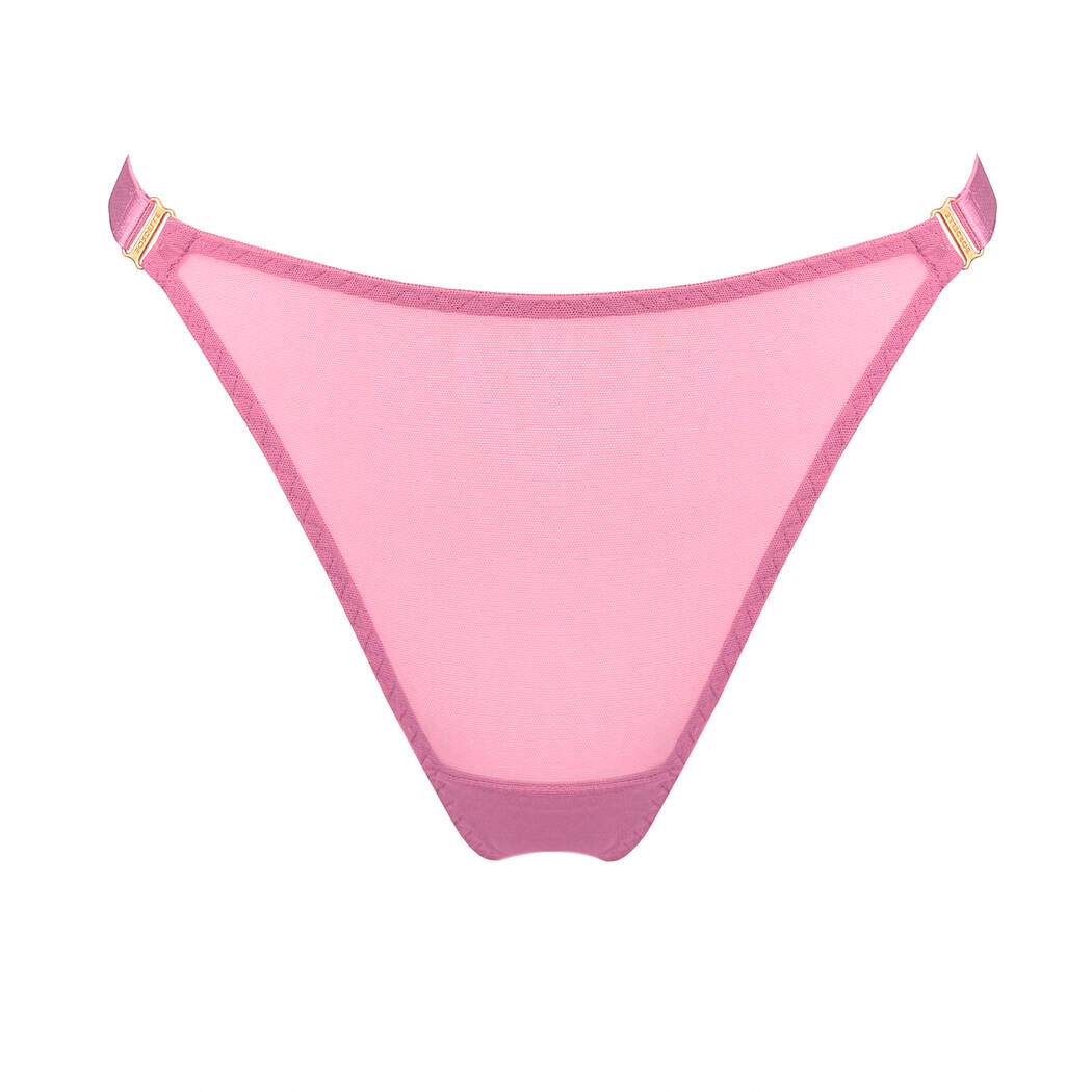 Bordelle 3 pieces lingerie set Siren Raspberry