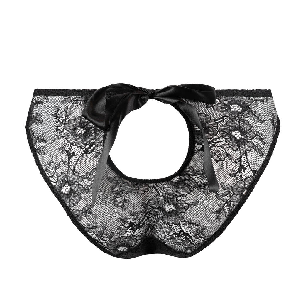 Lace open mini-cœur brief Cheeky Love Aubade Boite à Désir
