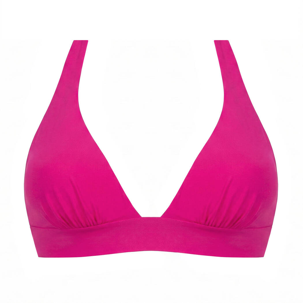 Triangle push-up bikini top Donia Pain de Sucre Sensitive Uni Life Résille