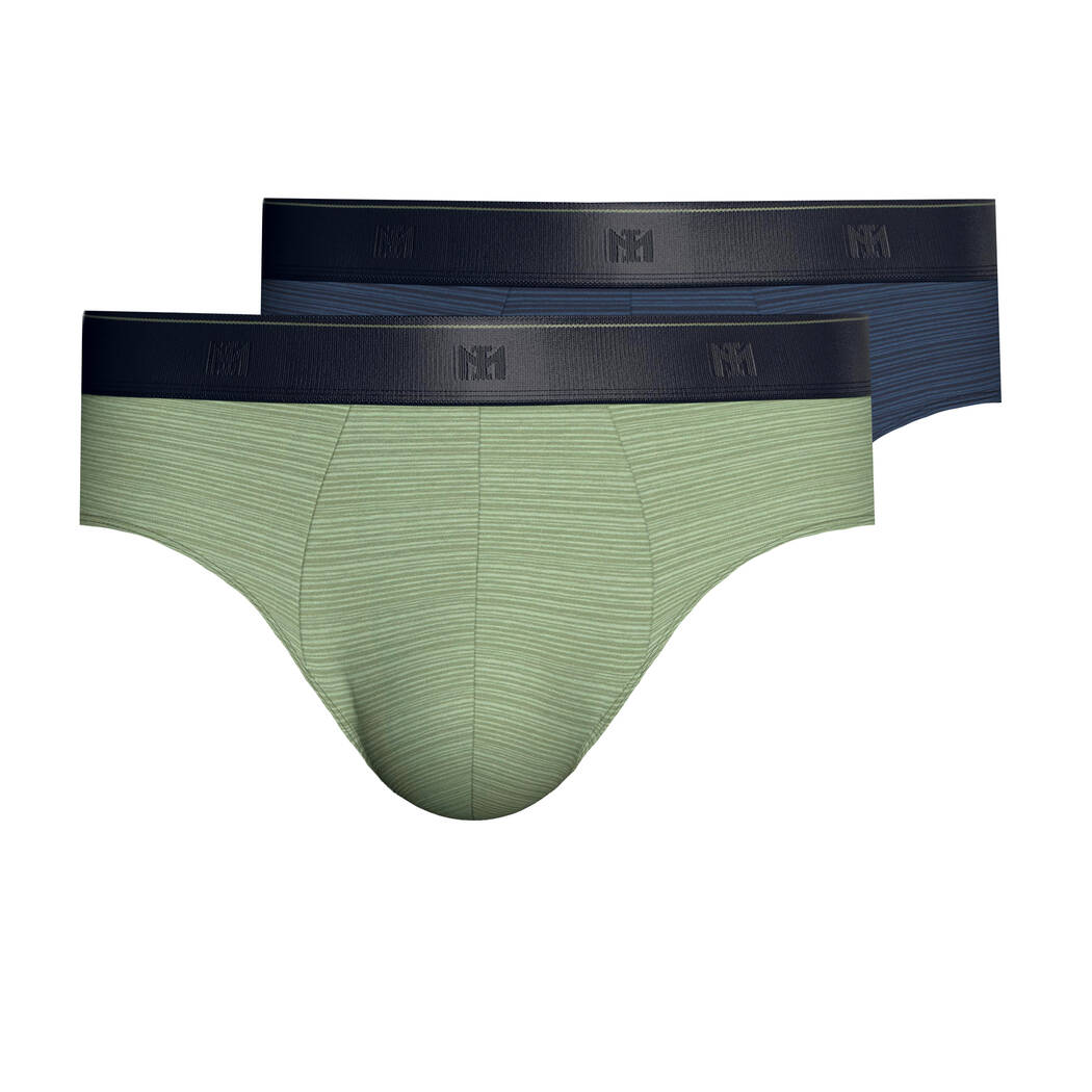 Modal and cotton 2-pack men's briefs Impetus Mintline