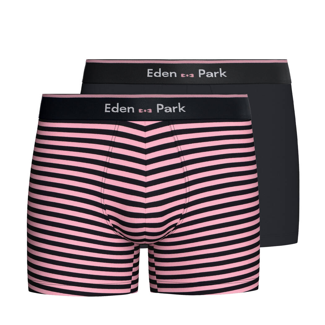 Cotton 2-pack men's boxer briefs Eden Park Heritage
