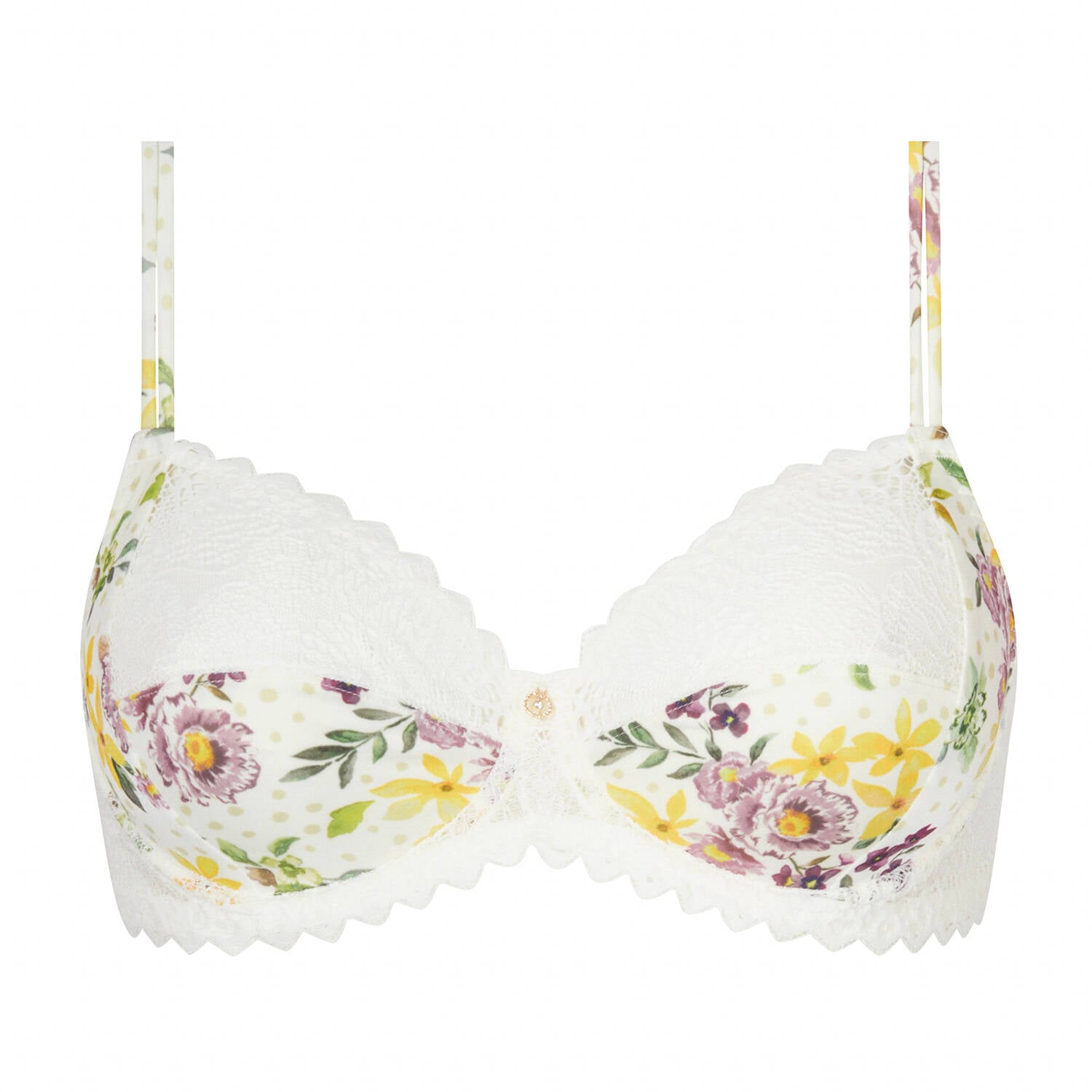 Lace underwire bra Antigel Jardin des Poètes