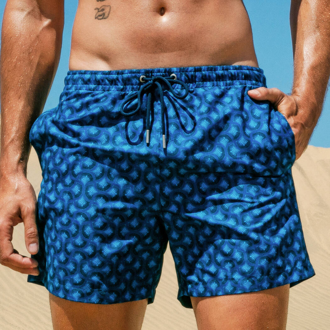 Men's swim short HOM Trinacria
