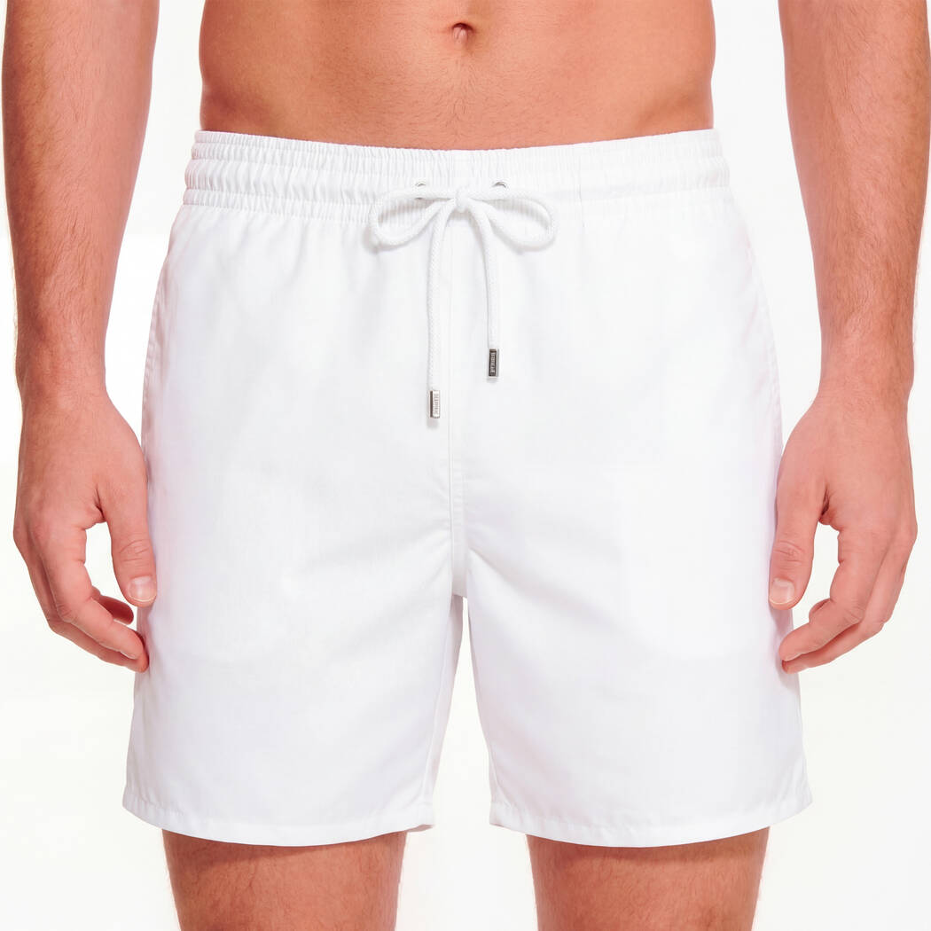 Men's mid-length swim short Moorea Vilebrequin Essentiels