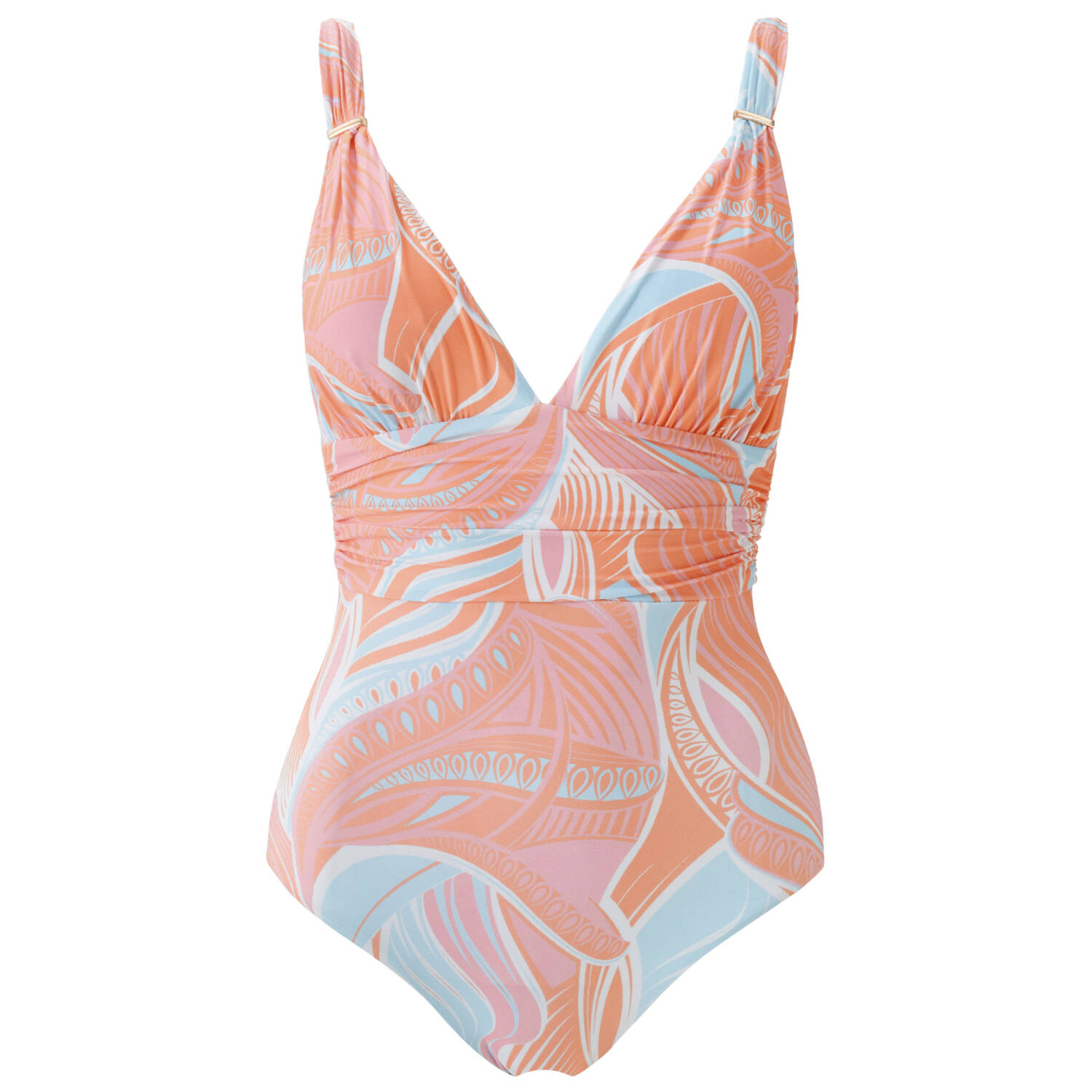 Wireless one-piece swimsuit Panarea Melissa Odabash Soft Summer