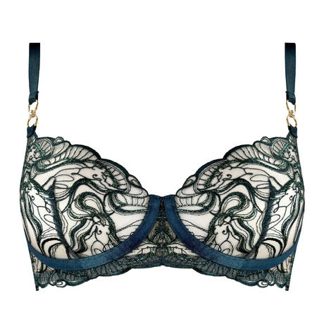 Bordelle 2 pieces lingerie set Pearl Teal